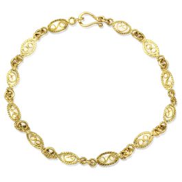 Filigree Link Gold Bracelet | Neta Wolpe